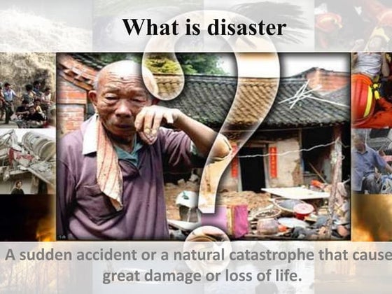Geological disasters | PPTX