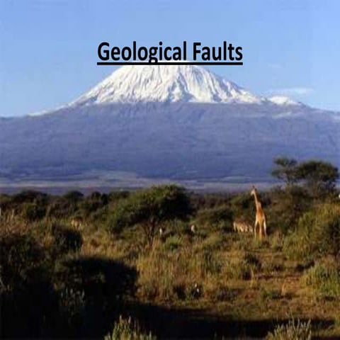 Geological faults student copy | PPTX