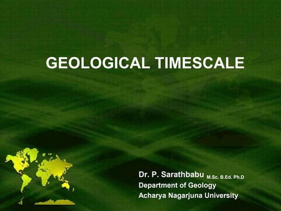 Geologic time scale | PPT
