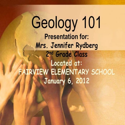 Geology 101 | PPTX