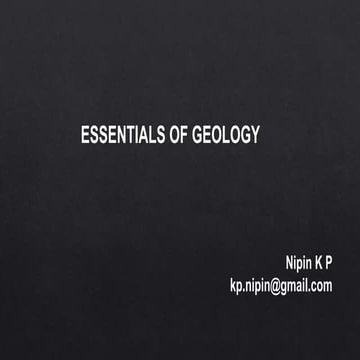Geology - definition, scope and branches | PPT