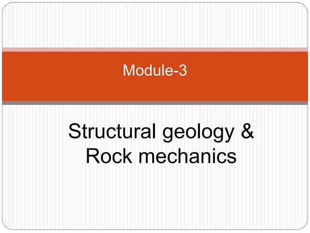 Description and classification of folds | PPT