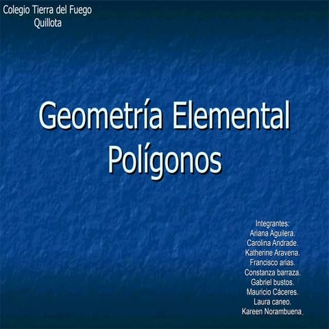 Geometria elemental | PPT