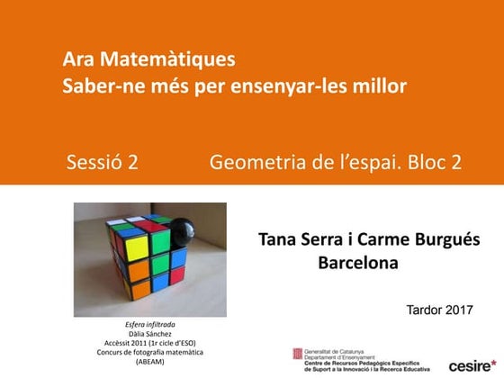 AraMat. Mòdul 1. Sessió 5. Sentit numèric. Idees clau | PPT