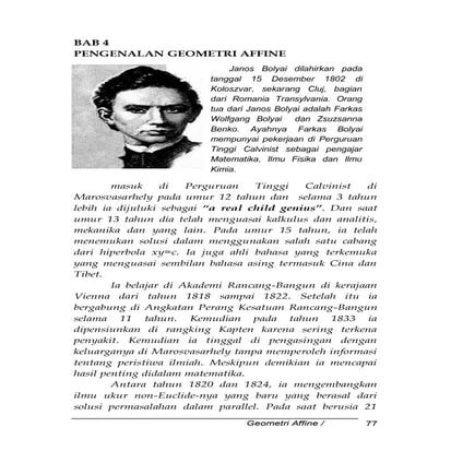 Geometri affine | PDF