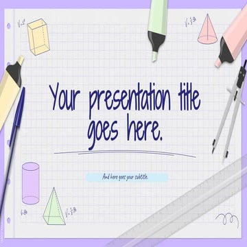 Geometrical Shapes and Volume · SlidesMania.pptx