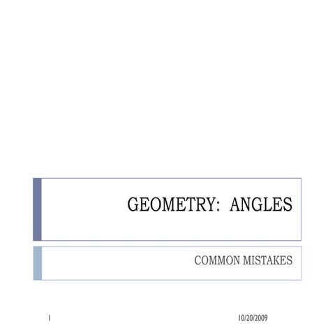 Geometric angles 41-70 | PDF