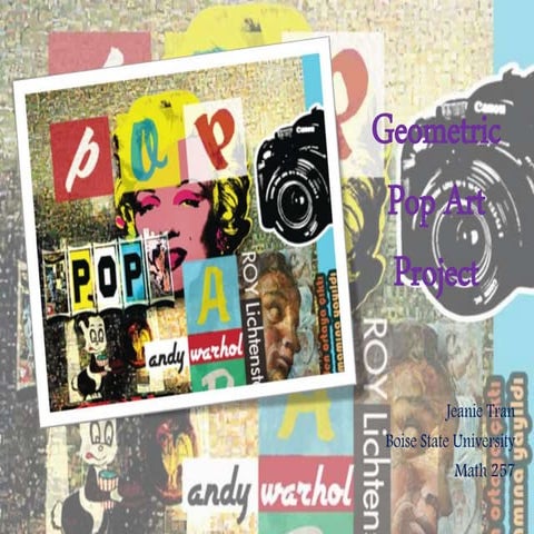 Geometric Pop Art Project-Guidebook | PPTX