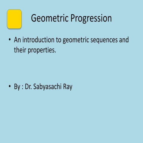 Geometric_Progression_Presentation_Colorful.pptx