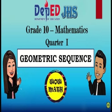 geometric sequence grade 10 day 2 lesson.pptx