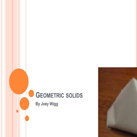 Geometric solids | PPT