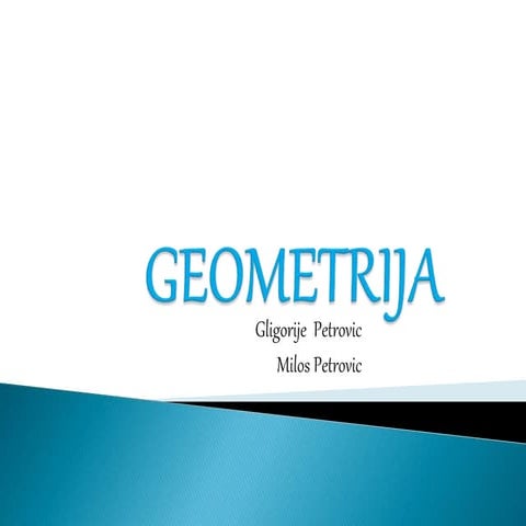 Geometrija | PDF