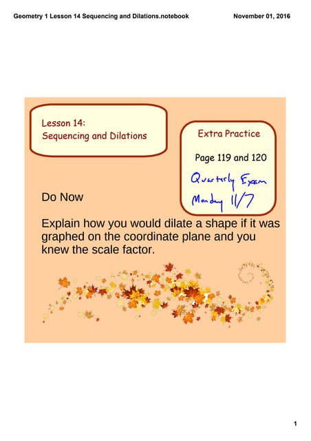 Geometry 1 lesson 5 rotations day 2 | PDF