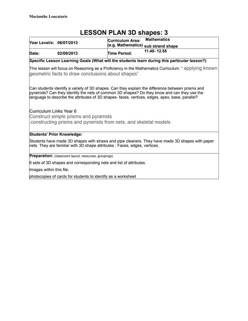 3rd grade geometry | PPTX