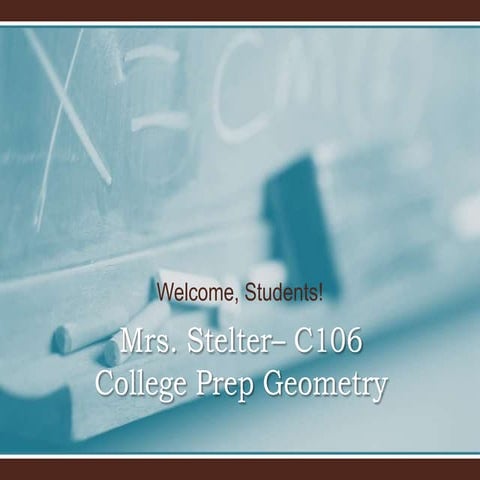 Geometry intro presentation | PPT