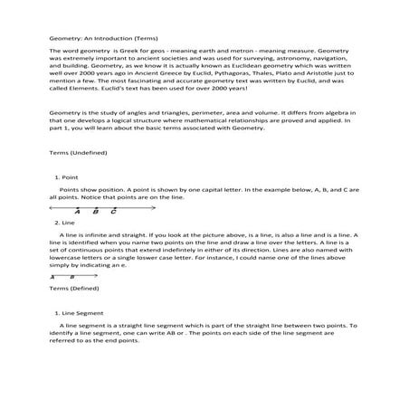 Geometry meaning | DOC