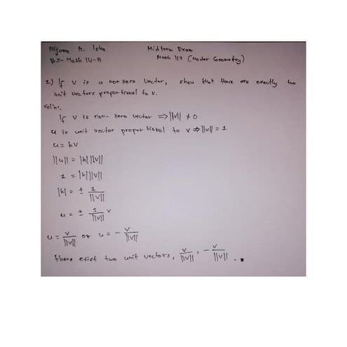 Geometry MidTerm Exam.pdf | Educational Assessment | Education