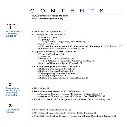 Geometry modeling | PDF | 3-D Graphics | Computer Software and Applications