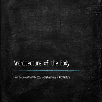 Geometry of the body | PPTX