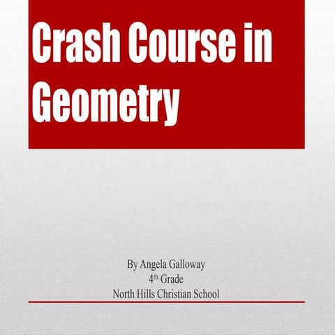 Geometry Crash Course | PPT