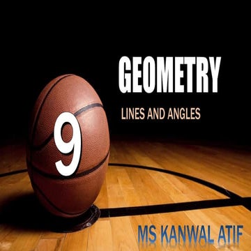 Geometry:shapes, lines,line segment and point | PPTX