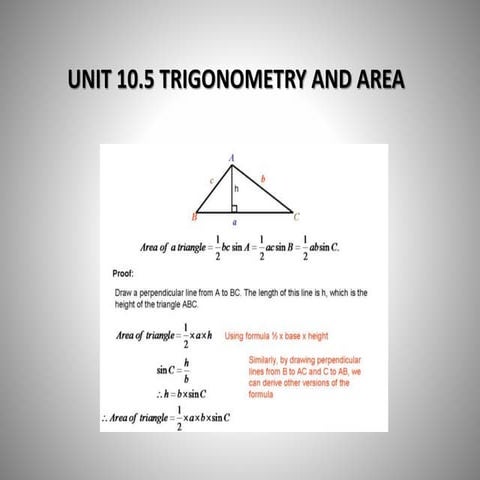 Geometry unit 10.5 | PPT