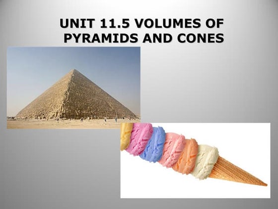 Volume of Solids | PPTX