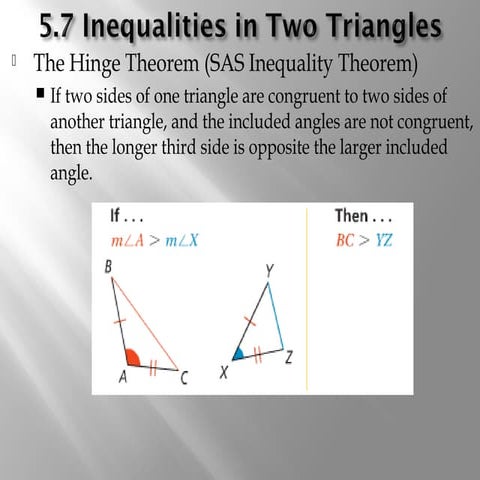 Geometry unit 5.7 | PPT