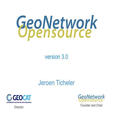 GeoNetwork v3 update 2014 | PPT