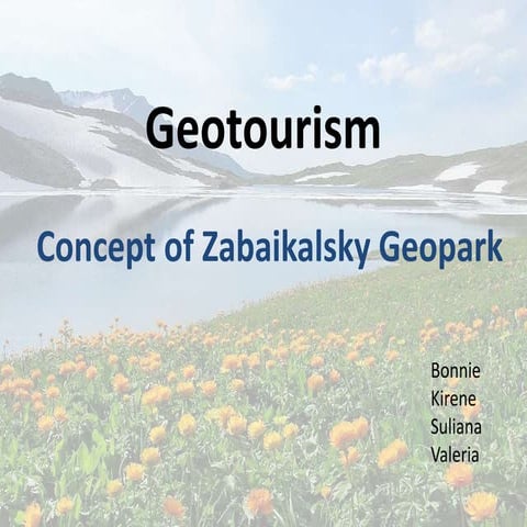 Geoparks | PPTX