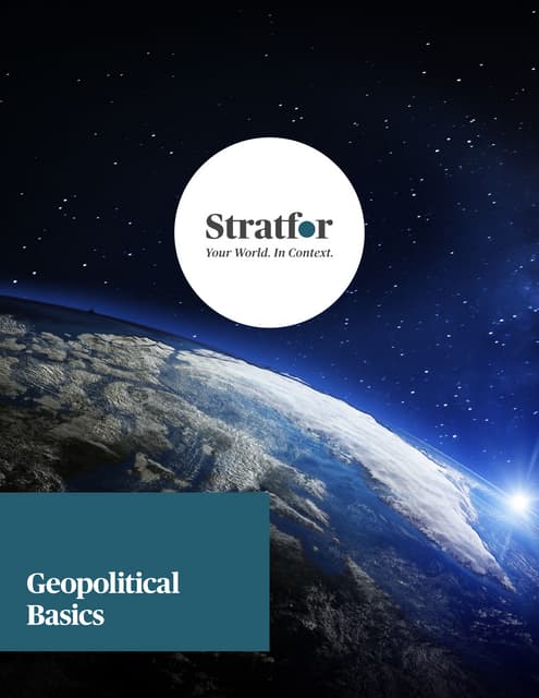 The Future of Agriculture: A Stratfor Report | PDF
