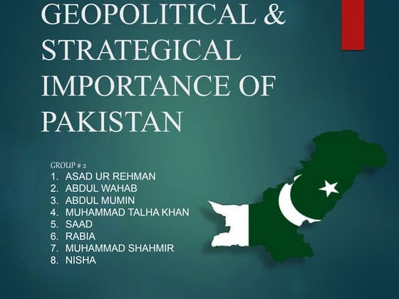 Geo-Strategic Significance of Pakistan.pptx IST.pptx