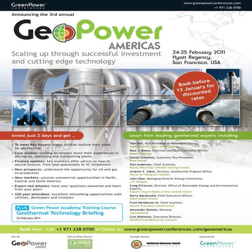 GeoPower Americas | PDF