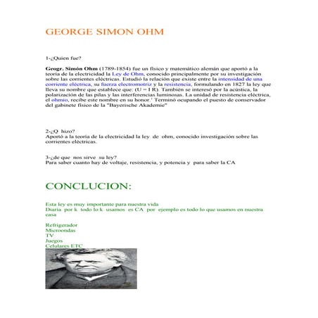 George Simon Ohm Chamito | DOC