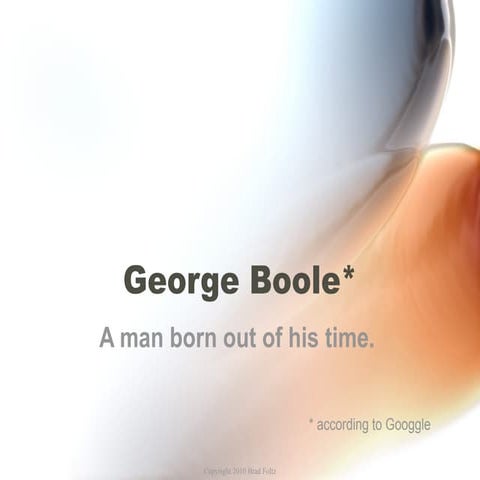 George boole | PPT