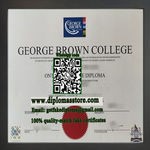 George Brown College Certificate Gbc Diploma Pdf