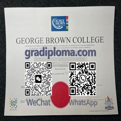 George Brown College degree, buy GBC degree | PPT
