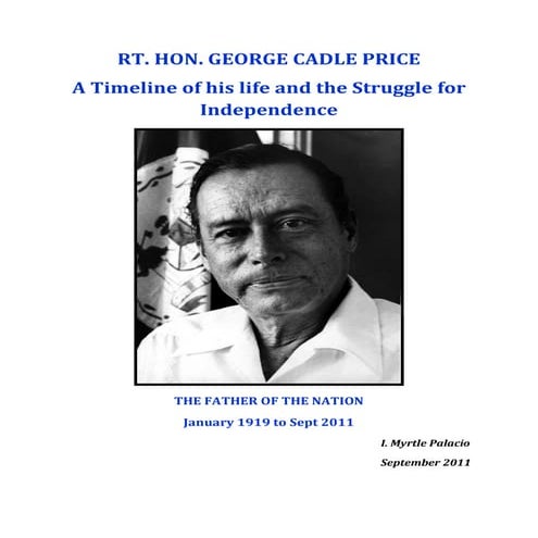 George Cadle Price: the Ffather of the Nation | PDF