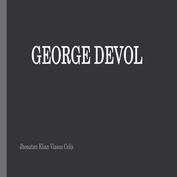 George devol | PPTX