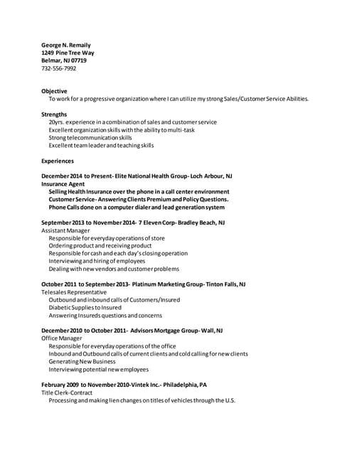 John LaGreca resume 2016 | DOCX