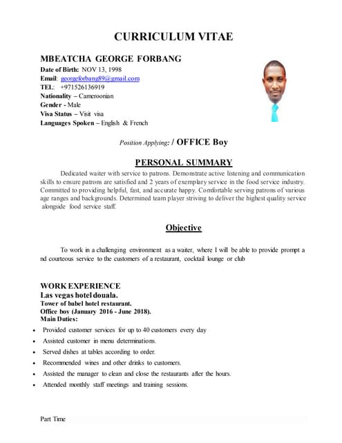 cv office boy.DOCX