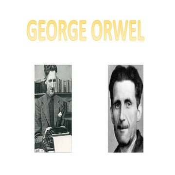 George Orwell | PPTX
