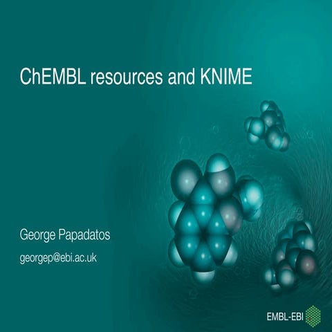 ChEMBL+KNIME | PDF