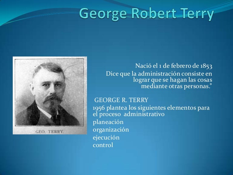 😀 George r terry definition of management. Review Of George R. Terry 's ...
