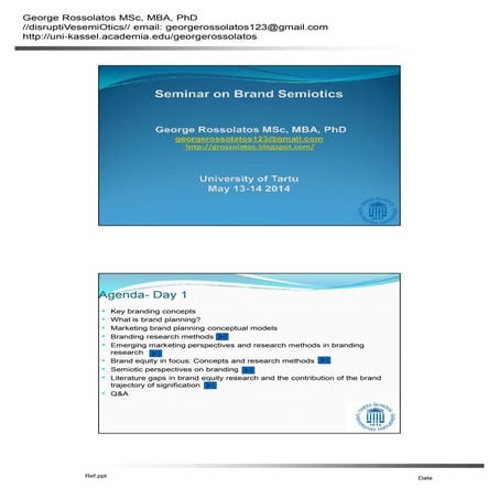 George Rossolatos Brand equity planning with structuralist rhetorical ...