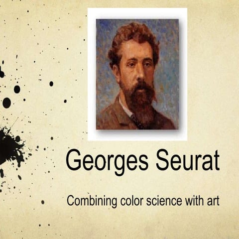 Georges Seurat Pointillism Project | PPTX