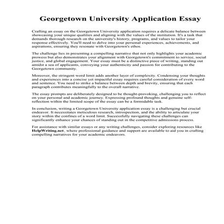 Georgetown University Application Essay.pdf