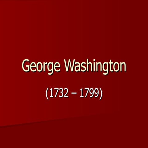 George Washington | PPT