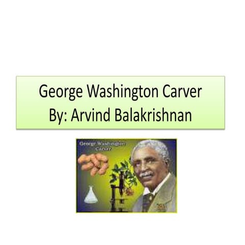 George Washington Carver Timeline Of Inventions