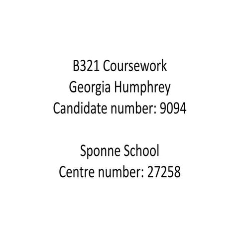 Georgia Humphrey G321 | PPTX
